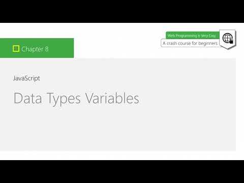 JavaScript Data Types Variables - JavaScript Basics for Beginners - YouTube