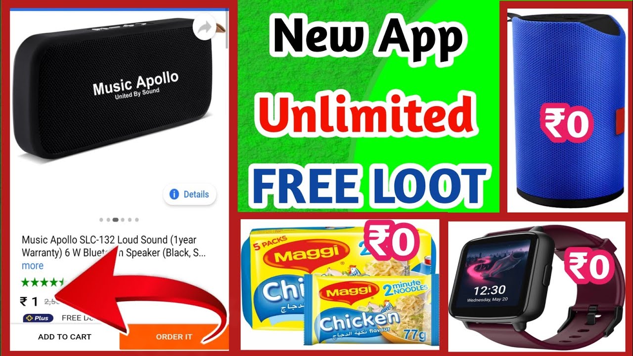 Free sample products today | 6 Free shopping loot today | 1 rs Sale ...