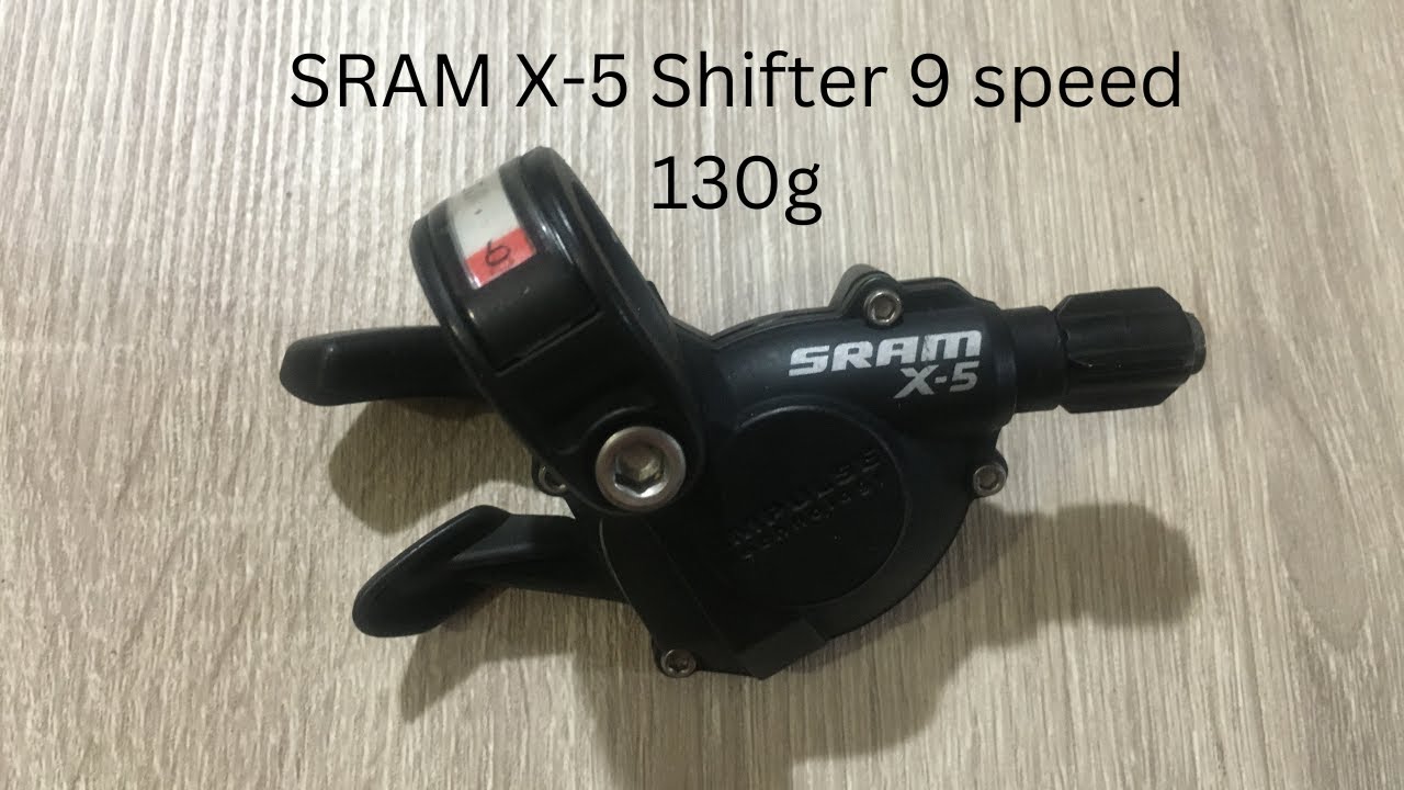 SRAM X5 9spd Shifter - YouTube
