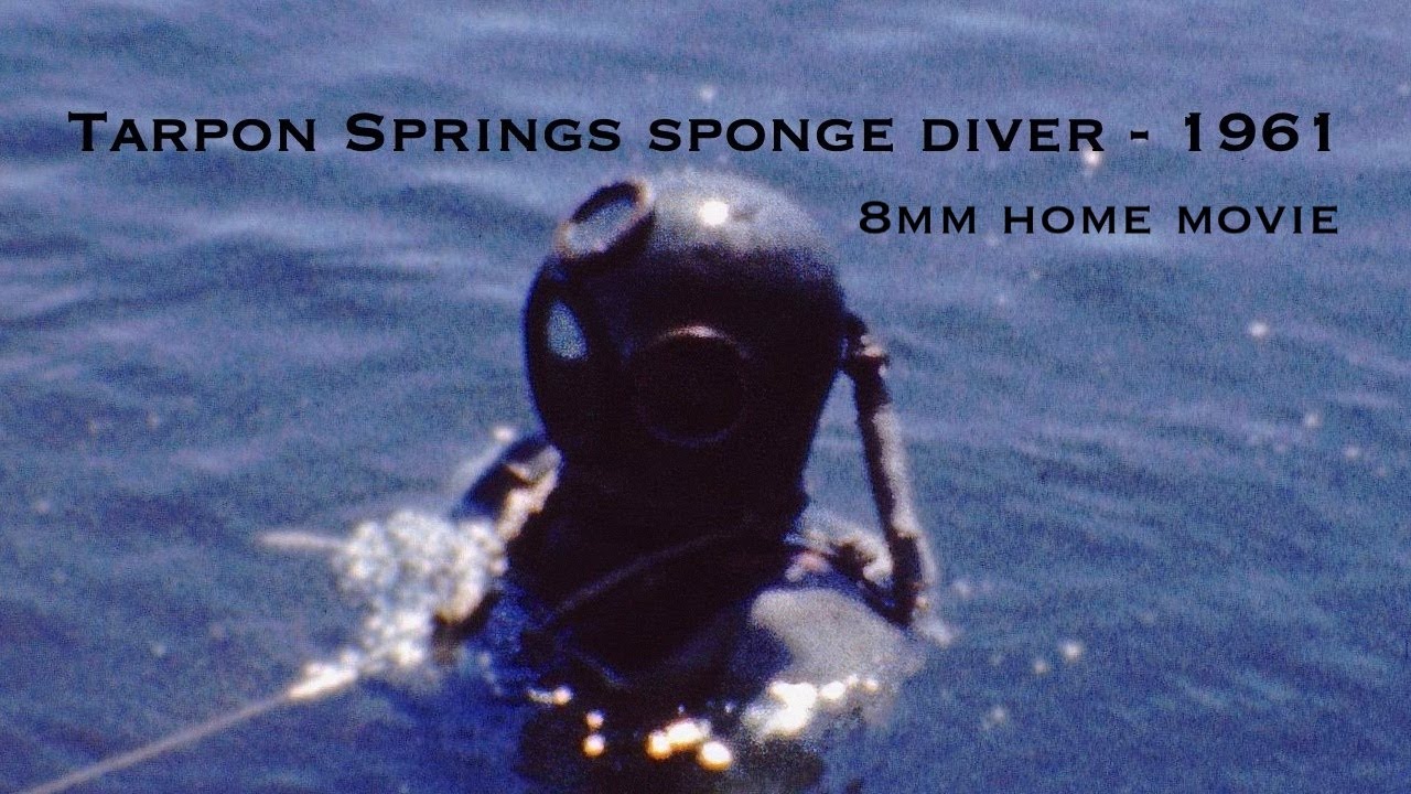 Tarpon Springs Sponge Diver - 1961 - YouTube