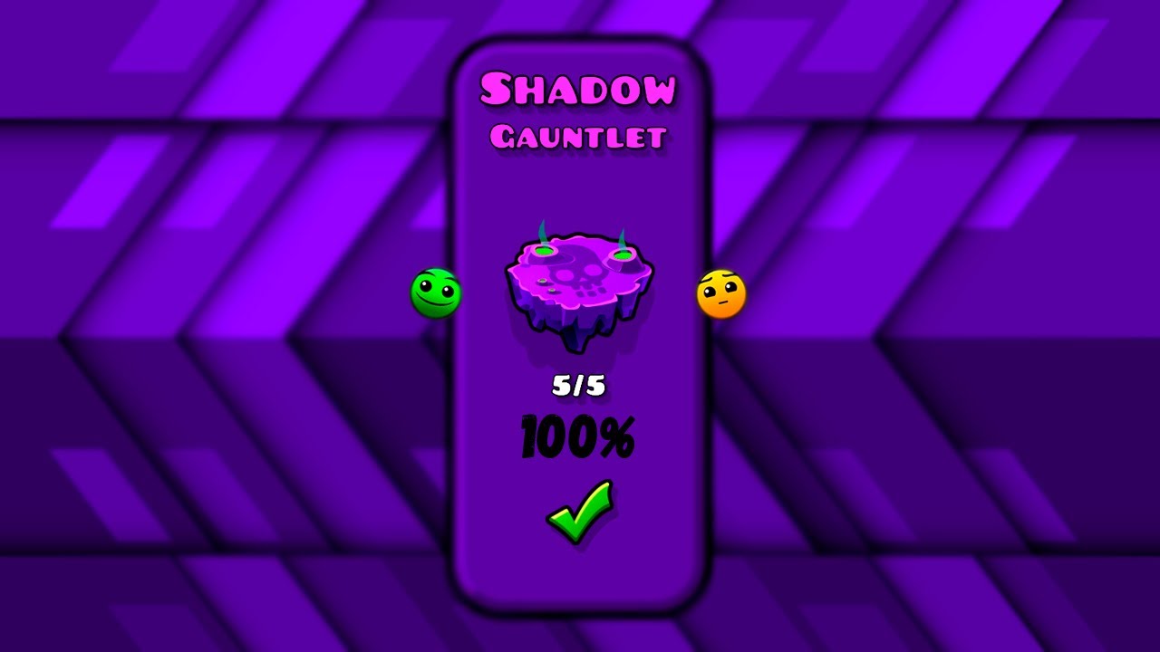 Geometry Dash || Shadow Gauntlet - YouTube