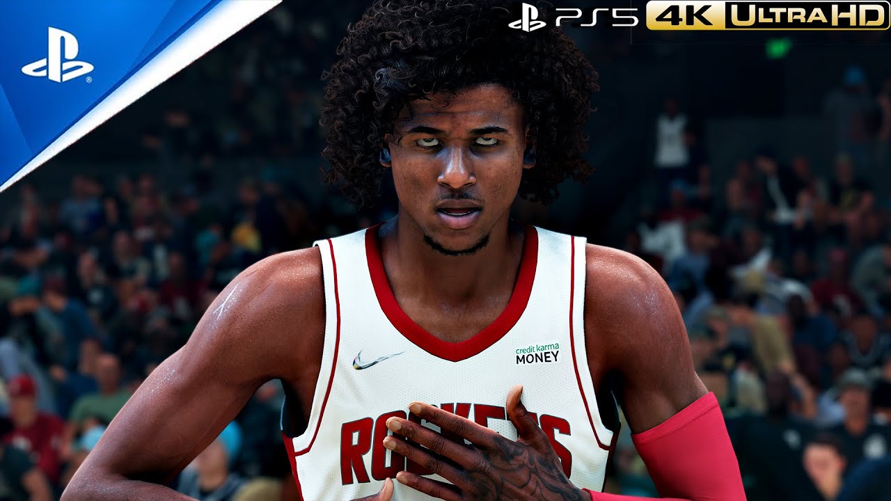 (PS5) NBA 2K22 Next-Gen 4K Gameplay | Houston Rockets @ San Antonio ...