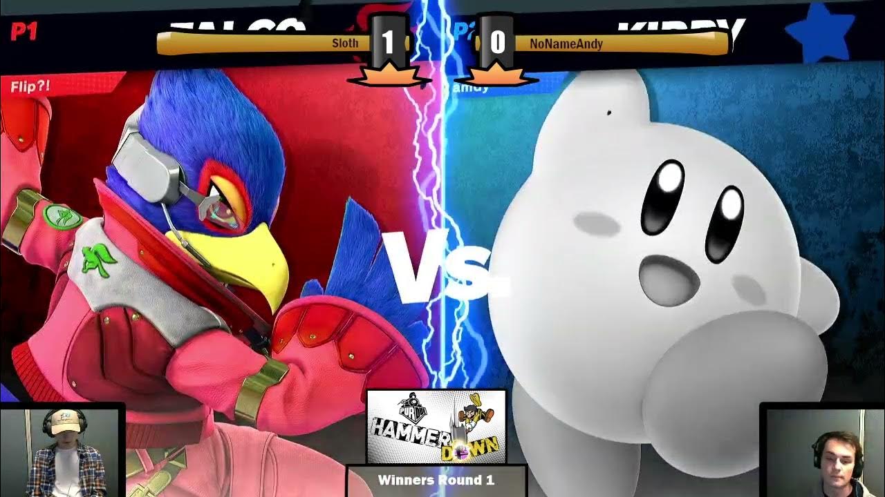 Hammer Down 5 - Pools - Sloth (Falco) vs. NoNameAndy (Kirby) - YouTube