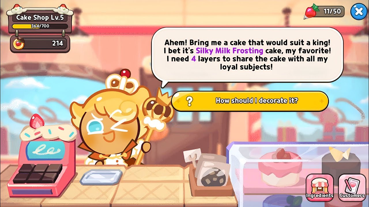 Custard Cookie III Cake Design I 5 Hearts Ratings! Strawberry Crepe ...