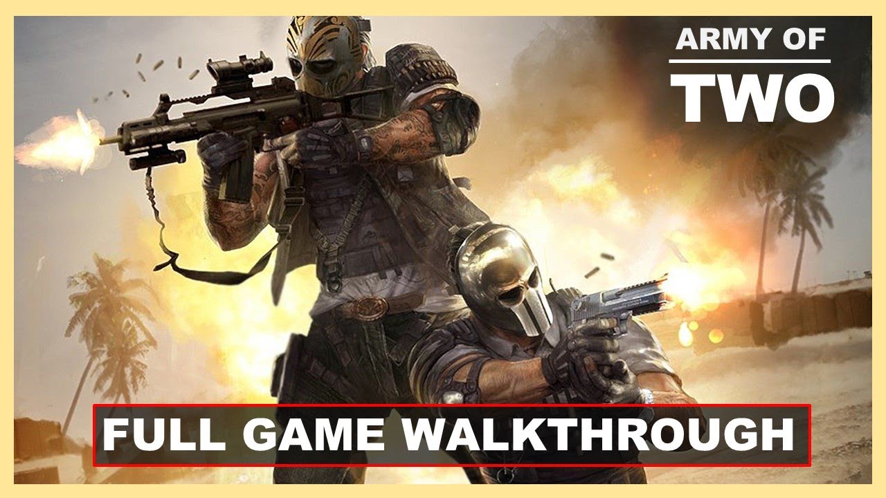 Army of Two Full Solo Campaign Walkthrough - YouTube