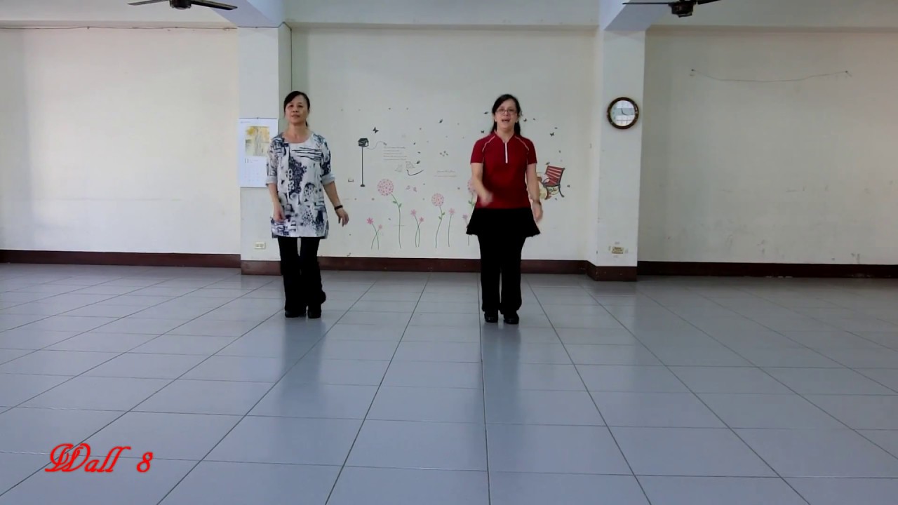 Rock With Mike And Evonne - Line Dance (by Evonne Ng) - YouTube