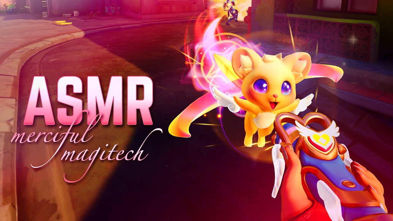 merciful magitech asmr ₍⑅ᐢ..ᐢ₎ + tapping & yapping!! ⋆ ˚｡⋆୨୧˚ overwatch ...