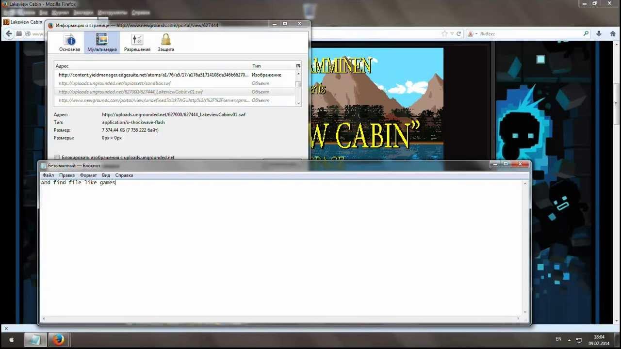 How to download flash games from any sites (Firefox) - YouTube