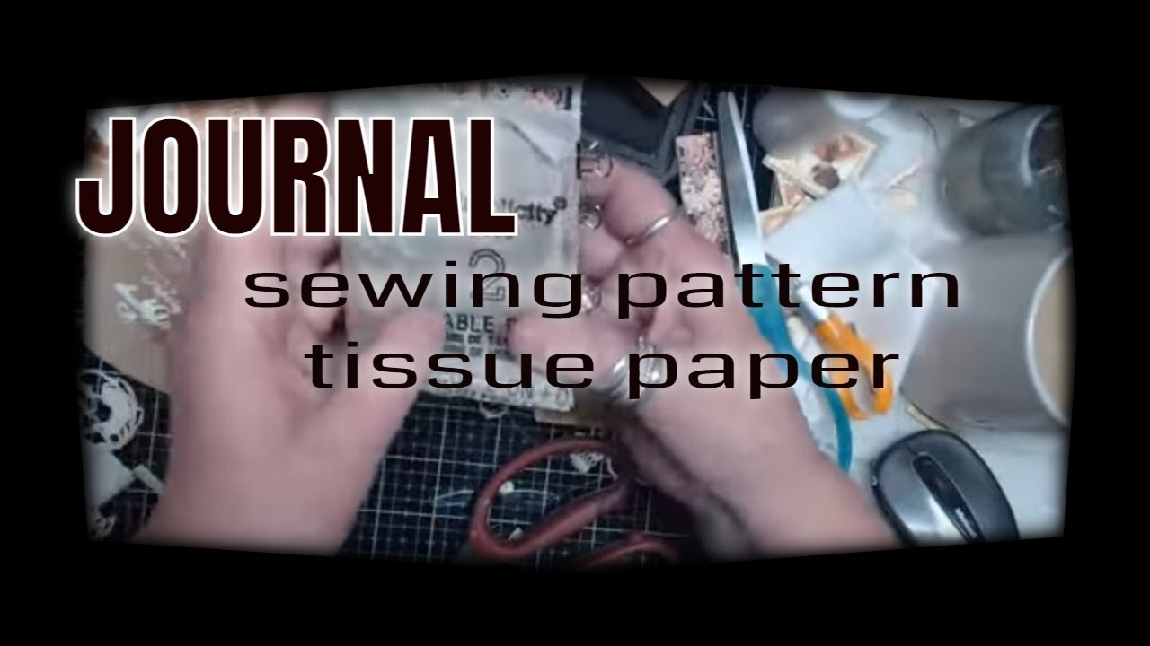 sewing pattern tissue journal| suzy shabby soul inspired|graphic 45 ...