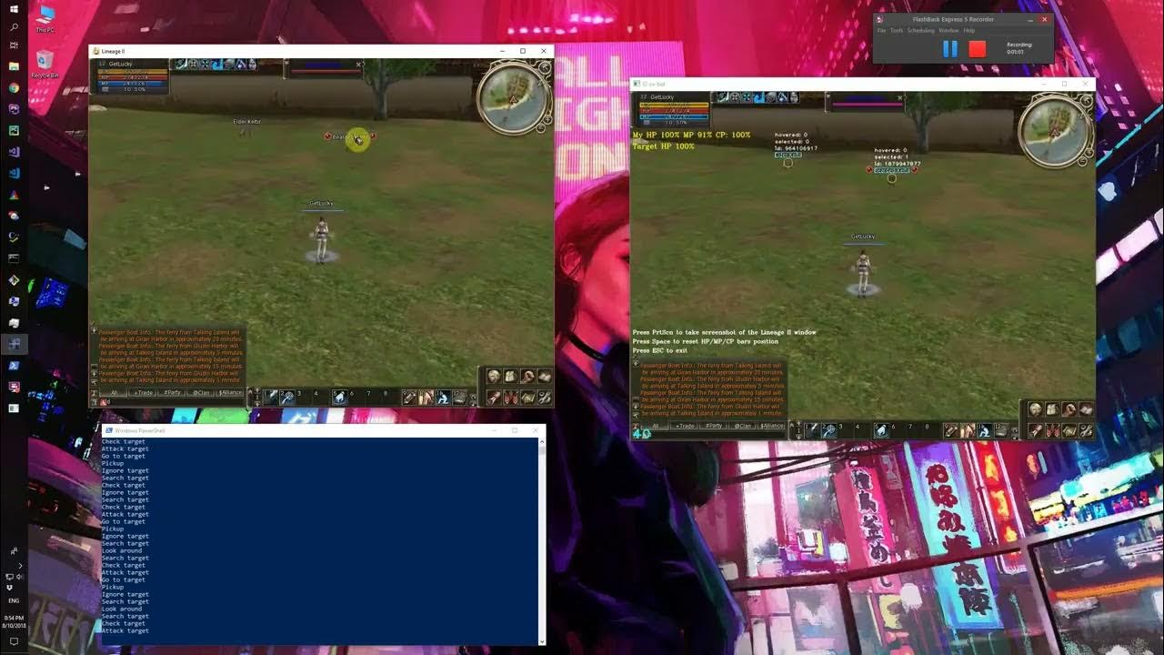 Lineage 2 OpenCV bot – beginning - YouTube