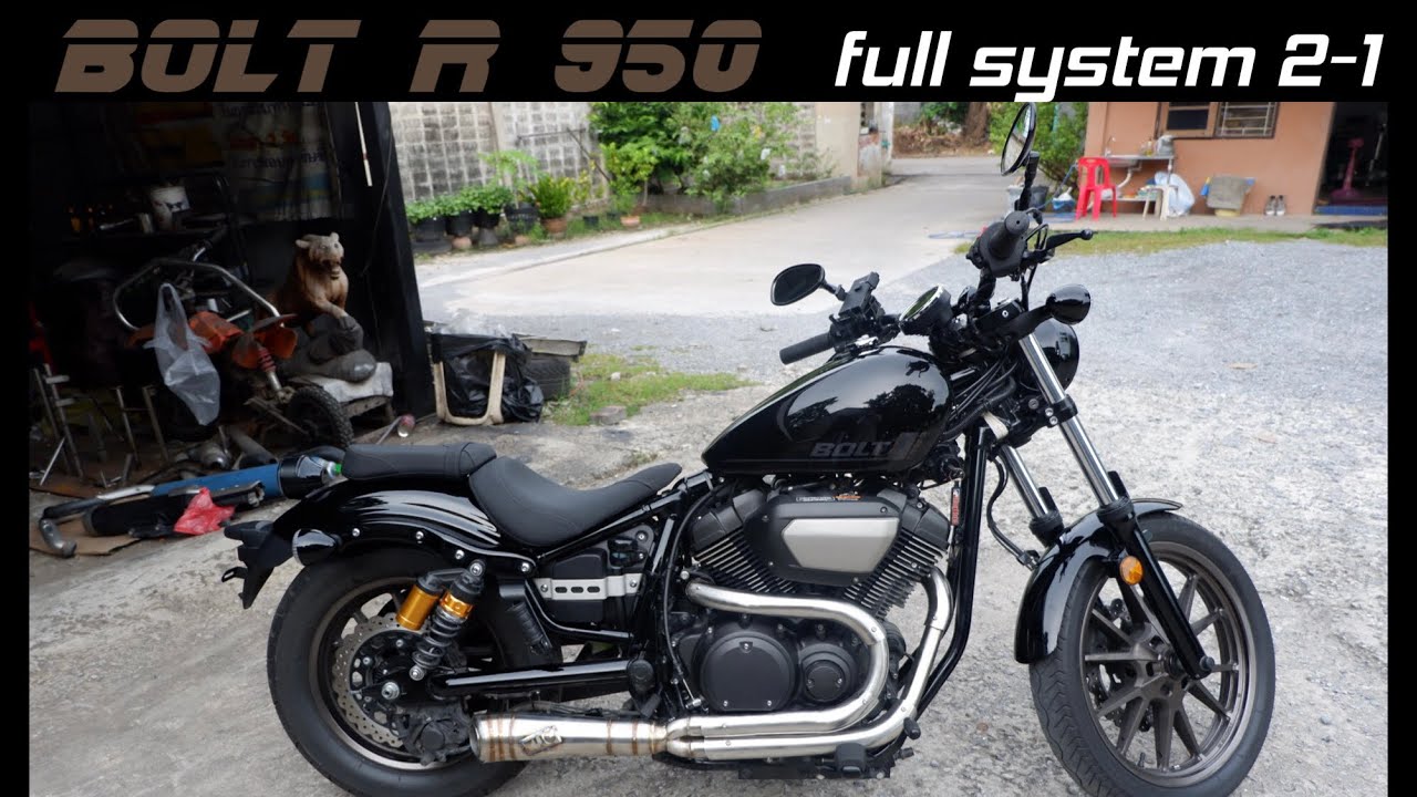 Yamaha bolt r spec / BUG exhaust 2-1 full system / @bugbikeshop_exhaust ...