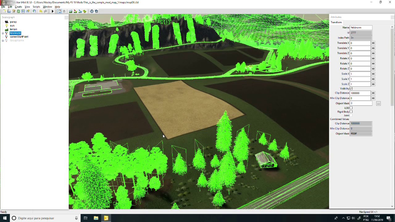 VÍDEO 1 Ensinando obter mapa base FS19 - YouTube