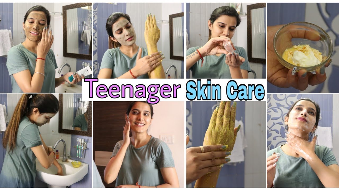 Teenager Summer Skin Care Routine Tan Removal Morning To Night Time