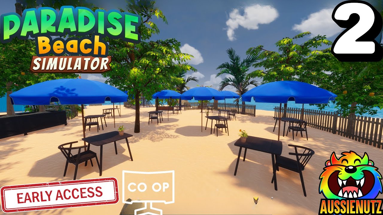 Our Dream Island Getaway 🌺 | Paradise Beach Simulator EP2 #aussienutz ...