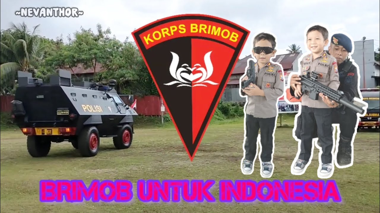 NYOBAIN NAIK TANK MILIK BRIMOBDA MALUKU UTARA #vloganak #brimob #pocil ...