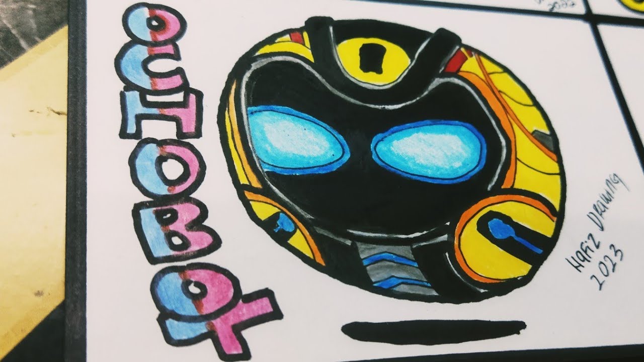 Cara Lukis Dan Mewarna Ochobot Dengan Mudah ‼️ ( Masa Sebenar ) - YouTube
