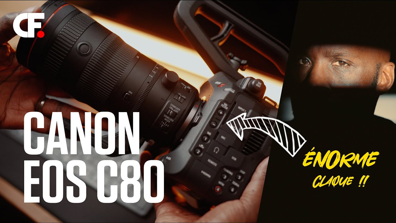 La C80 est MEILLEURE que ta caméra préférée!! Canon EOS C80 + Canon 24 ...