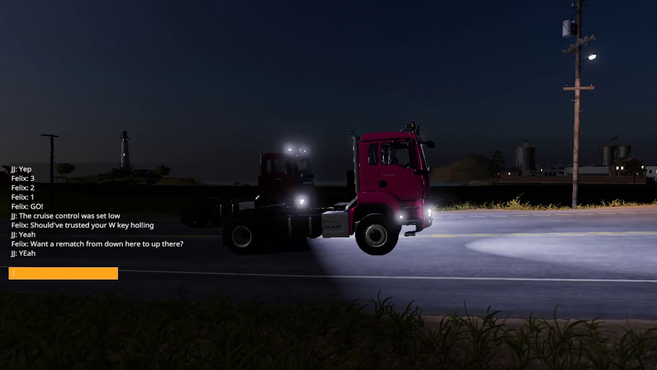 FS19 Multiplayer Drag Race - YouTube