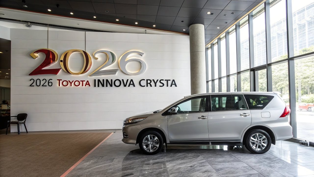 2026 Toyota Innova Crysta – New Facelift, Features, Price & Mileage ...