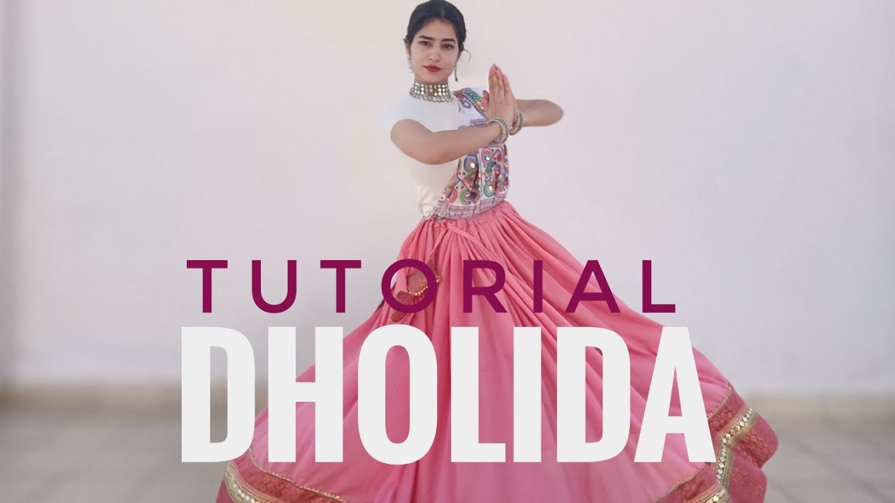 Dholida TUTORIAL with Music | Same Steps| Gangubai Kathiawadi | @Alia Bhatt | Vartika Saini ...
