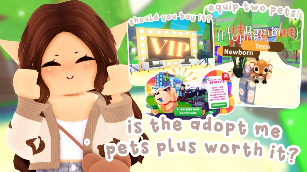Is The Adopt Me PETS PLUS WORTH IT? 🤔 | Everything YOU Need To Know! 💚 ...