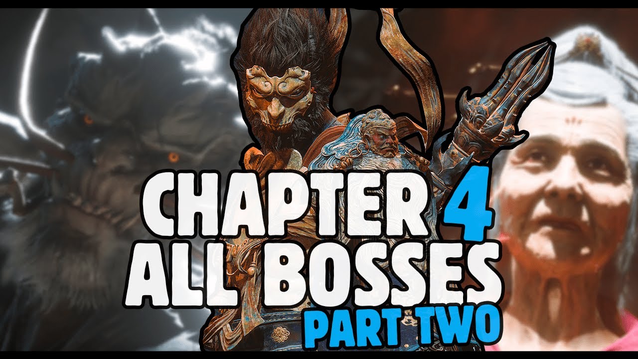 BLACK MYTH WUKONG | CHAPTER 4 | ALL BOSSES PART 2 - PC 1440p GAMEPLAY ...
