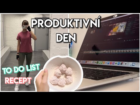 PRODUKTIVNÍ DEN - recept, to do list, učení…| vlog 38 - YouTube