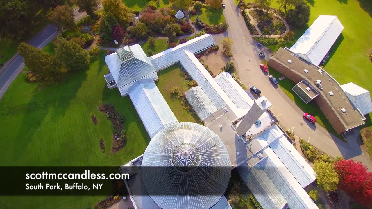Buffalo-South Park & Buffalo and Erie County Botanical Gardens - YouTube