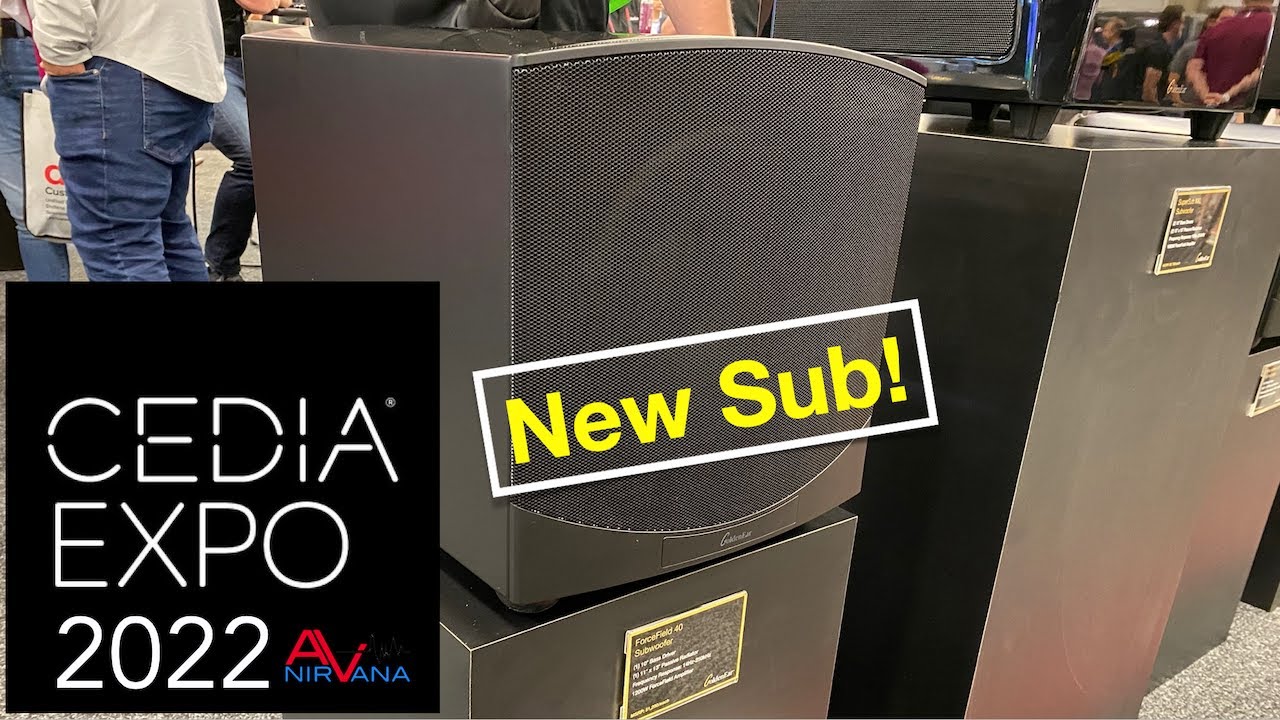 GoldenEar Shows New ForceField 30 and 40 Subwoofers at CEDIA 2022 ...