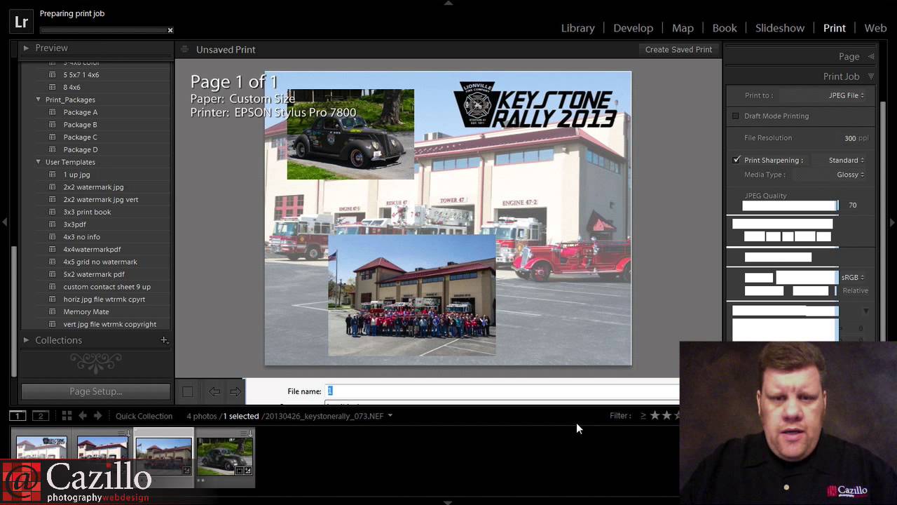 Making Memory Mates for School & Event Photography in Lightroom - YouTube