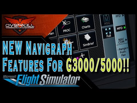 MSFS Navigraph and Simbrief G3000/5000 Integration!! - YouTube