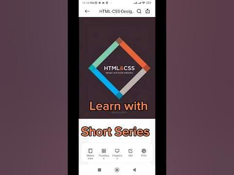 HTML & CSS (short- Series) with complete course + method to write HTML #youtubeshorts #youtube ...