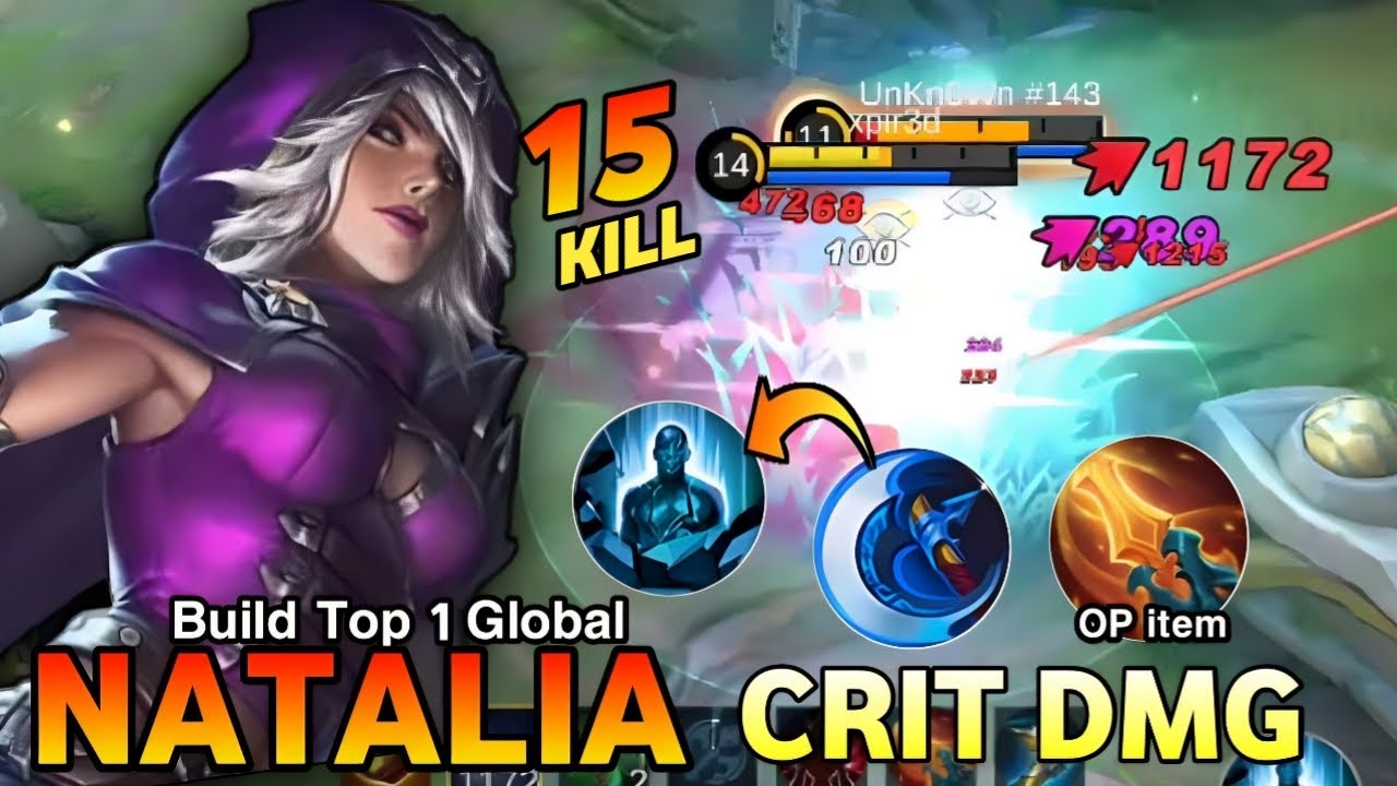 (Petrify) High critical DMG + Op item | Natalia best build 2023 | Build ...