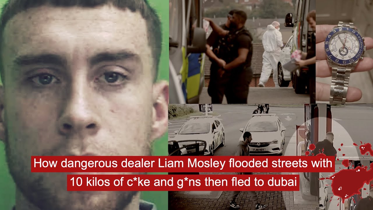 How dangerous dealer Liam Mosley flooded streets with 10 kilos of c*ke ...