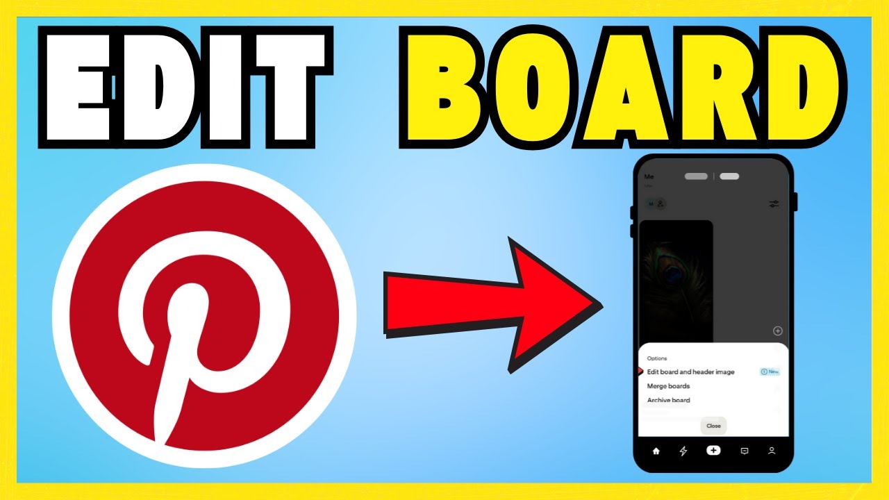How To Edit Boards On Pinterest [NEW UPDATE] - YouTube