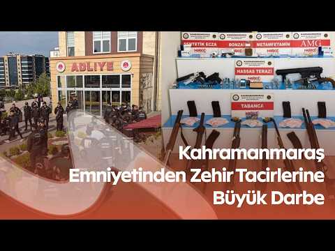 5 İlde Eş Zamanlı Baskın: Kahramanmaraş Emniyetinden Zehir Tacirlerine Büyük Darbe