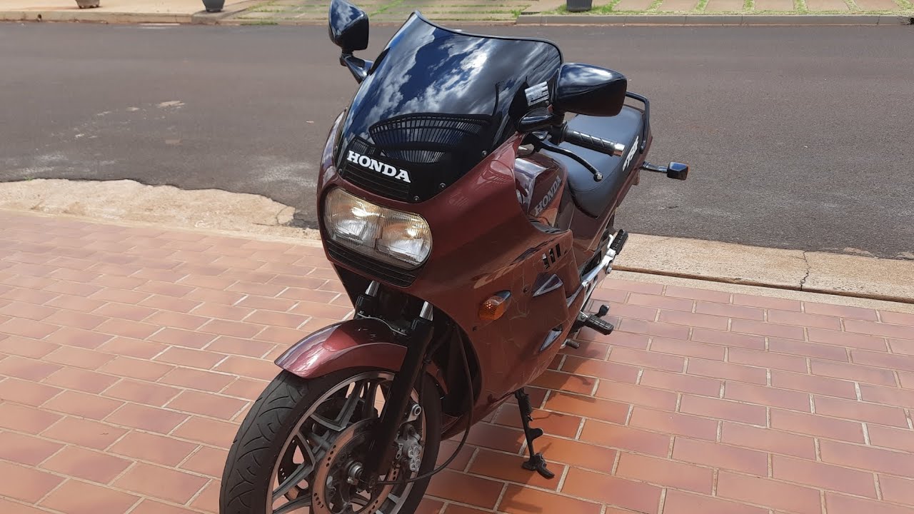 Honda CBX 750f Indy Grená! Lenta gostosa - YouTube