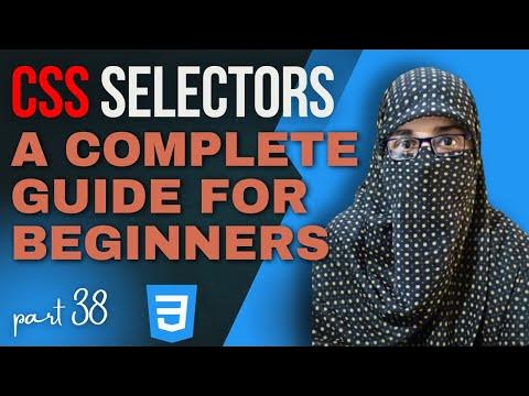 CSS3 - Mastering CSS Selectors A Complete Guide for Beginners - Part 38 - YouTube