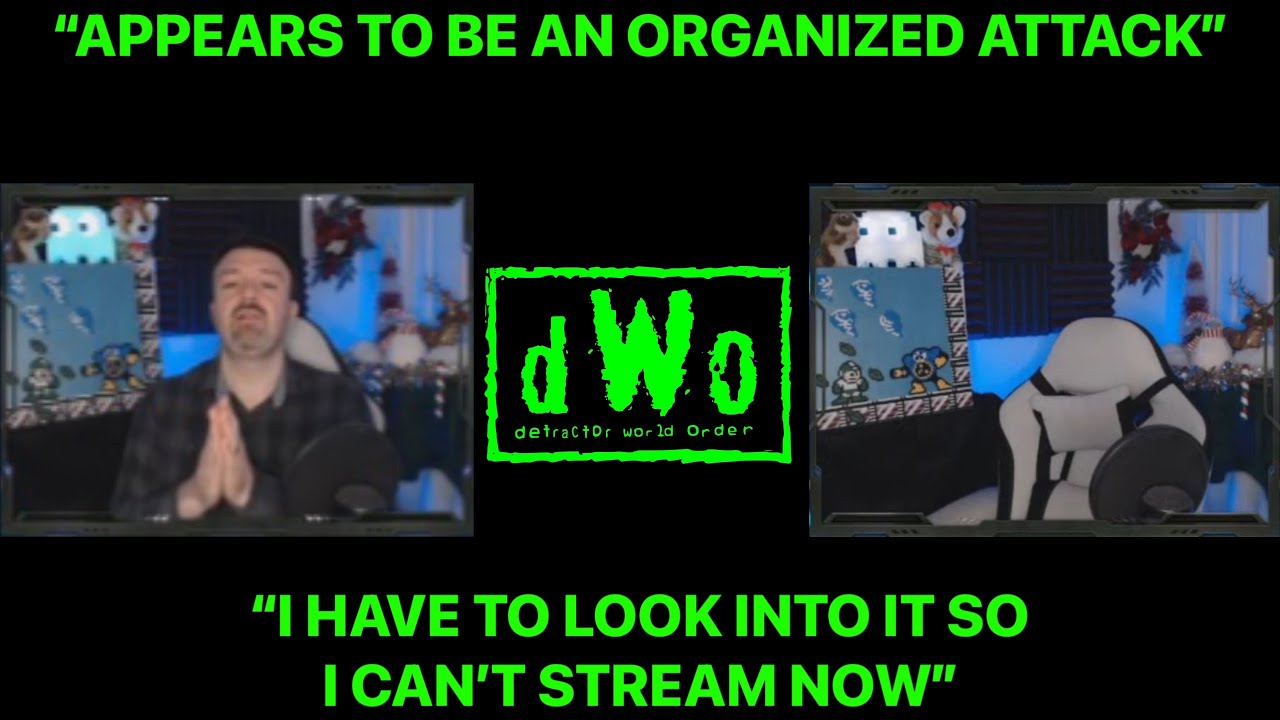 DSP Begs All Day And Claims He's Getting A DDos Attack And Quits Stream ...