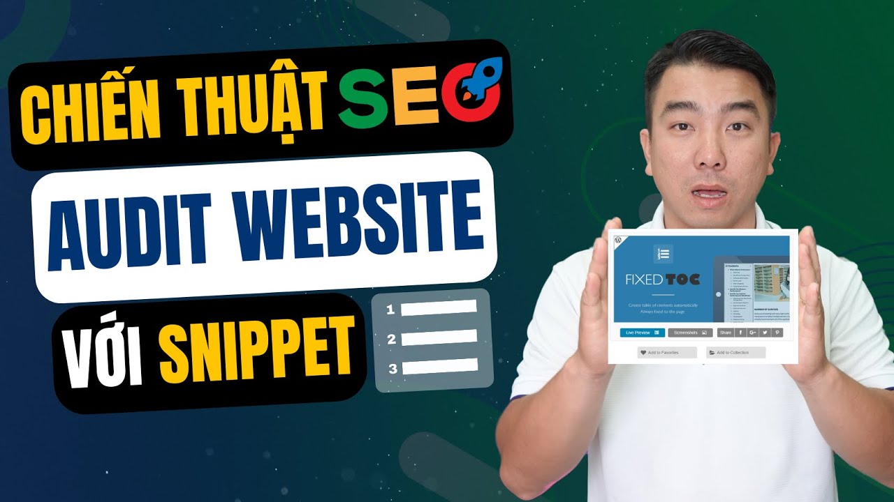 Mẹo SEO Technical Audit Website Với Table Of Content giúp website bạn lên top siêu nhanh - YouTube