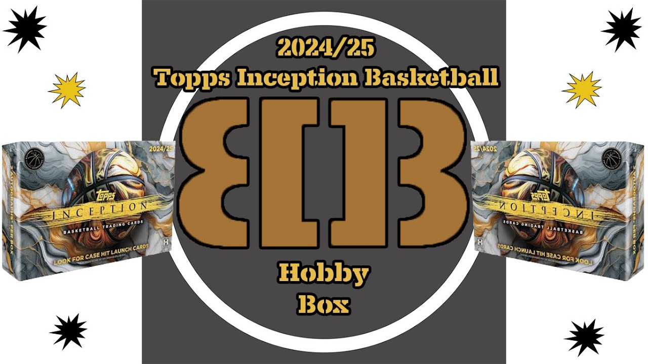 2024/25 Topps Inception Basketball Hobby Box - 7 Cards! - YouTube