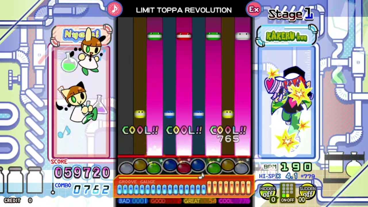 LIMIT TOPPA REVOLUTION (EX47) [ポップン] - YouTube
