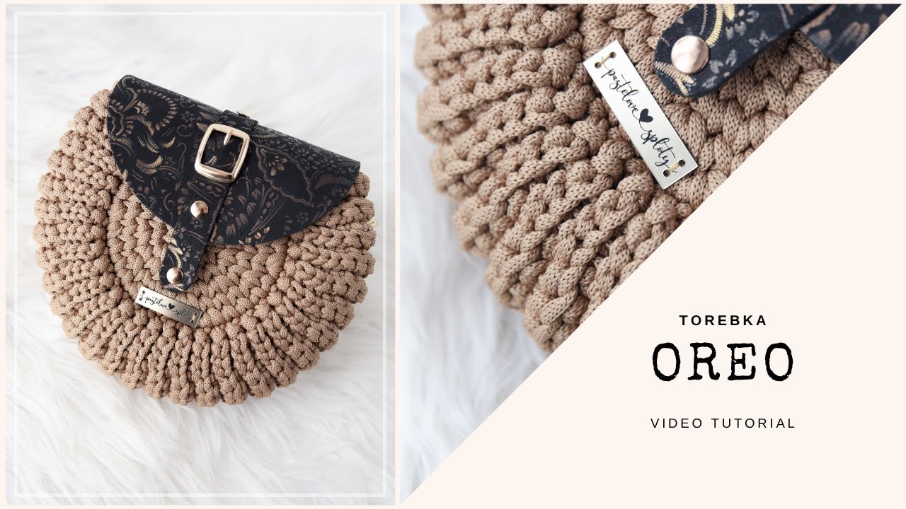 🍪 Torebka Oreo 🍪 OREO BAG || crochet video tutorial 🍪 - YouTube