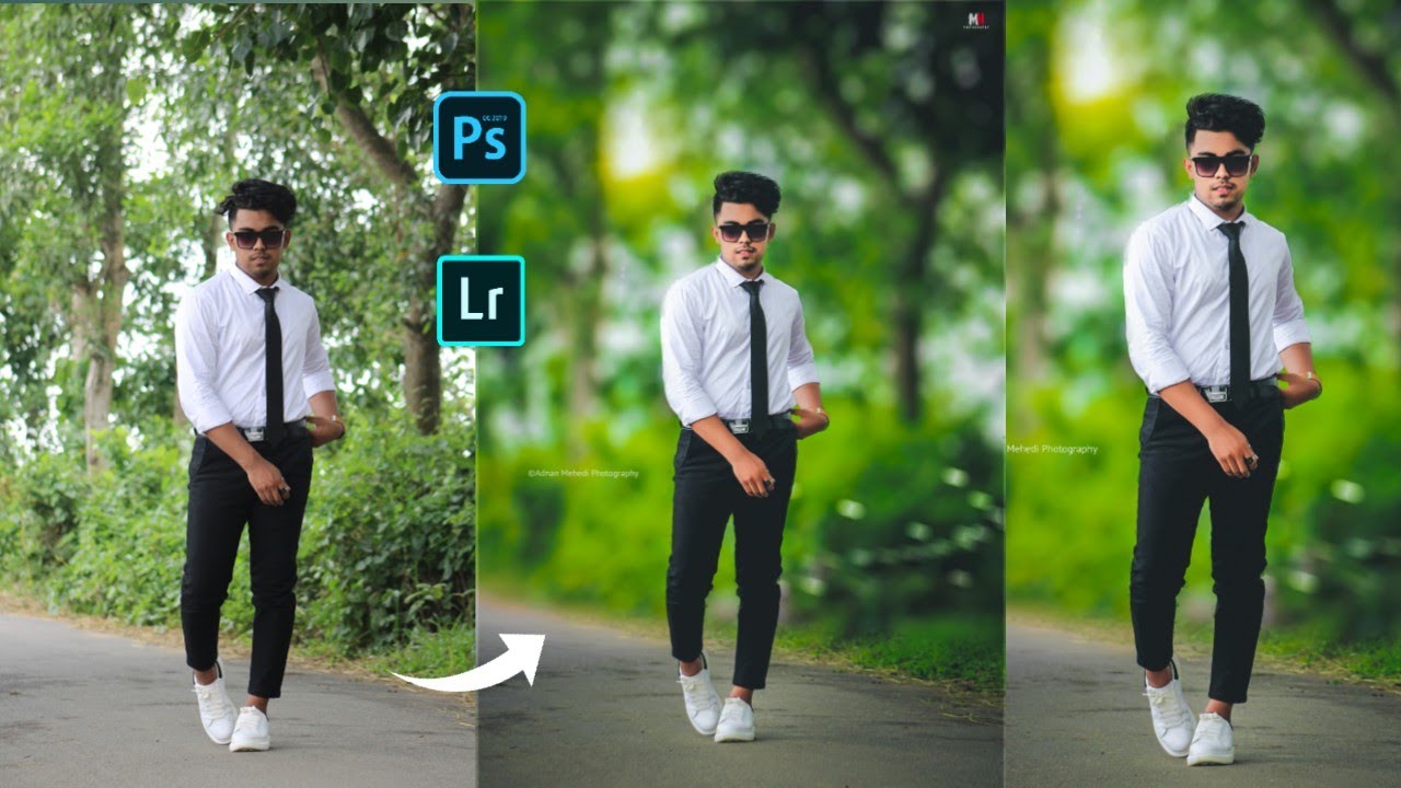 How to blur background in Ps touch cc | Lightroom cc mobile tutorial ...