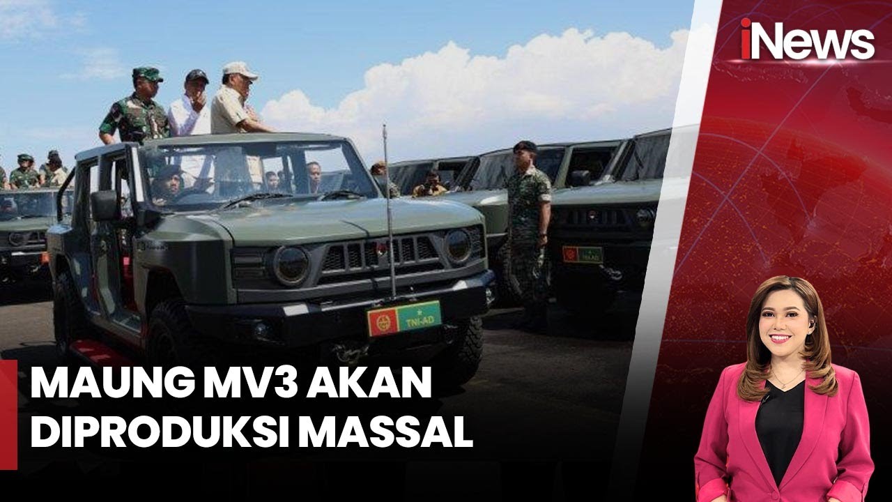 Mobil Maung MV3 Garuda akan Diproduksi Mulai Bulan Maret | iNews Room ...