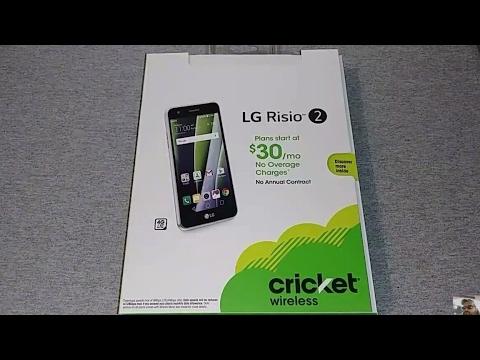 LG Risio 2 (Cricket Wireless) Unboxing & Quick Look - YouTube