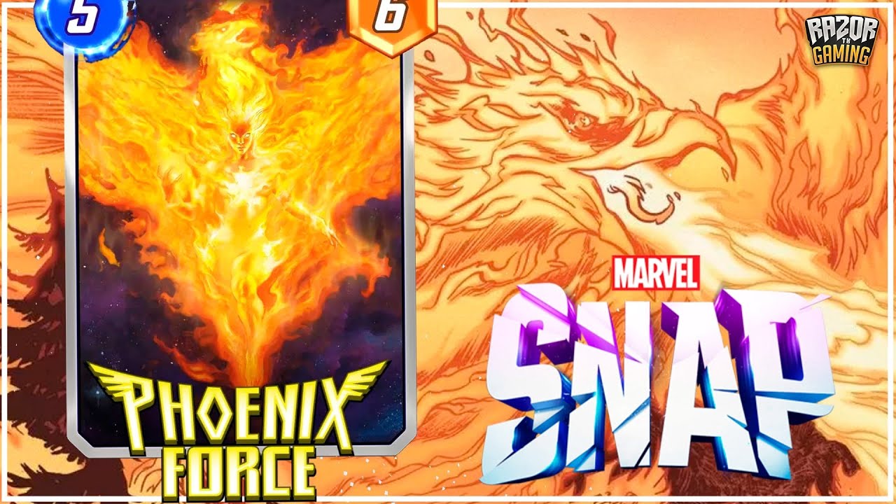 NUEVA CARTA EN MARVEL SNAP: PHOENIX FORCE + MAZOS 🔴 MARVEL SNAP - YouTube