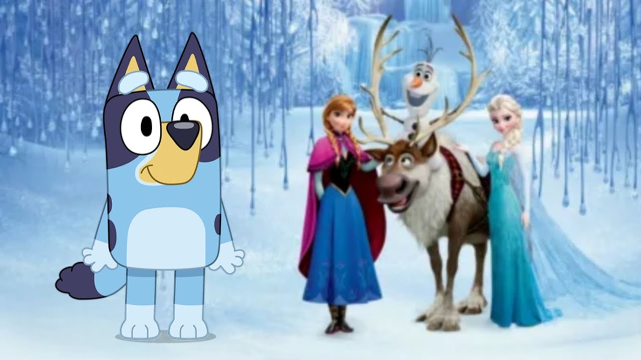 Bluey/Frozen parody 2 - YouTube