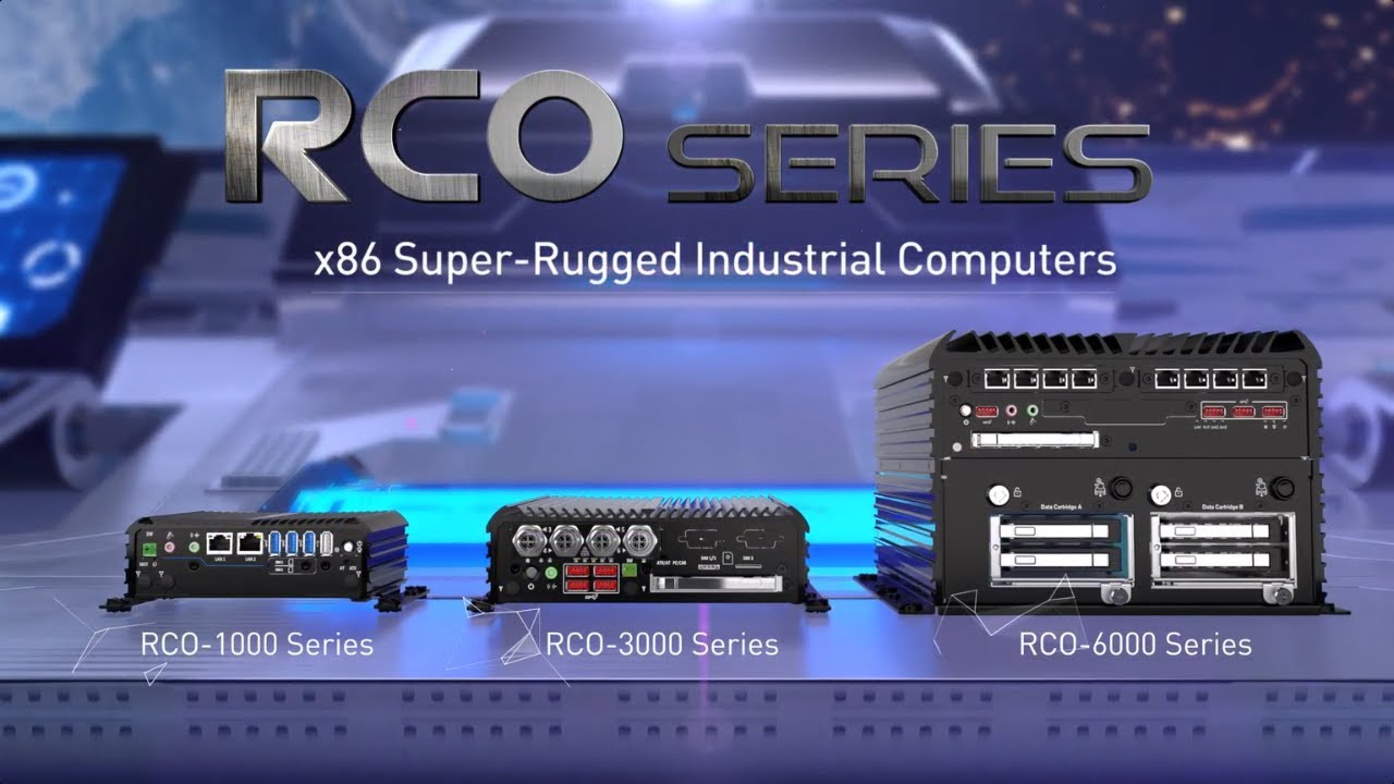 x86 Super-Rugged Industrial Computers | RCO Family Series - YouTube