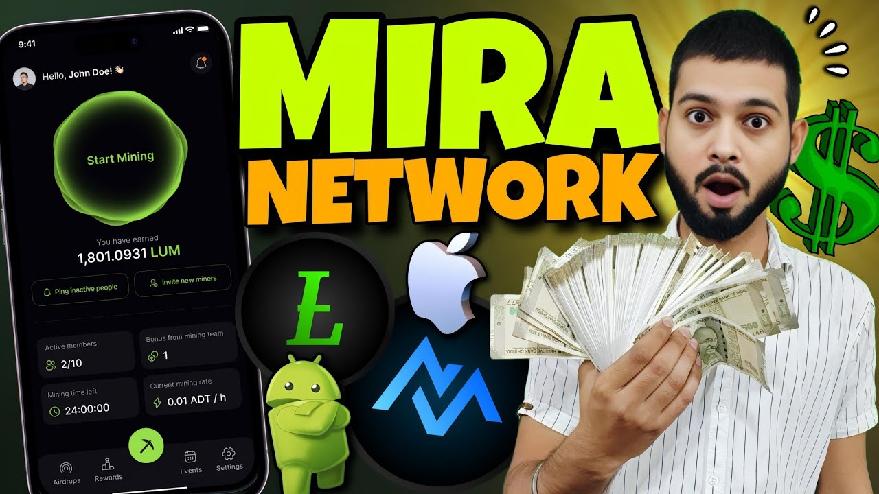 Mira Network Airdrop - Mine $LUMIRA Token Now - Join Early Phase #Depin ...